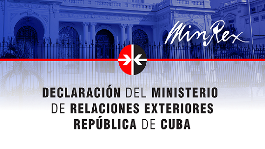 MINREX: Cuba reafirma apoyo a la posición de "Una sola China"